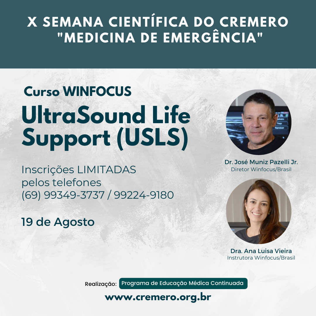 Cremero promove curso de UltraSound Life Support (USLS) durante X Semana Científica | Portal Médico